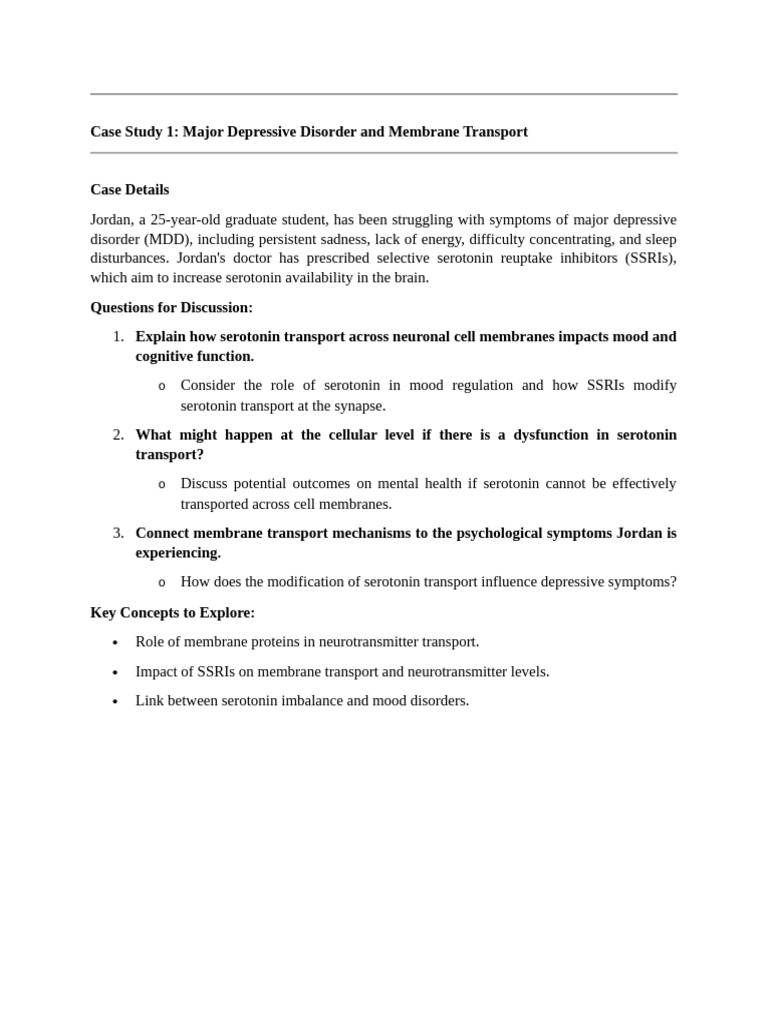 Unit IV (Case Study) | PDF | Myelin | Neuron
