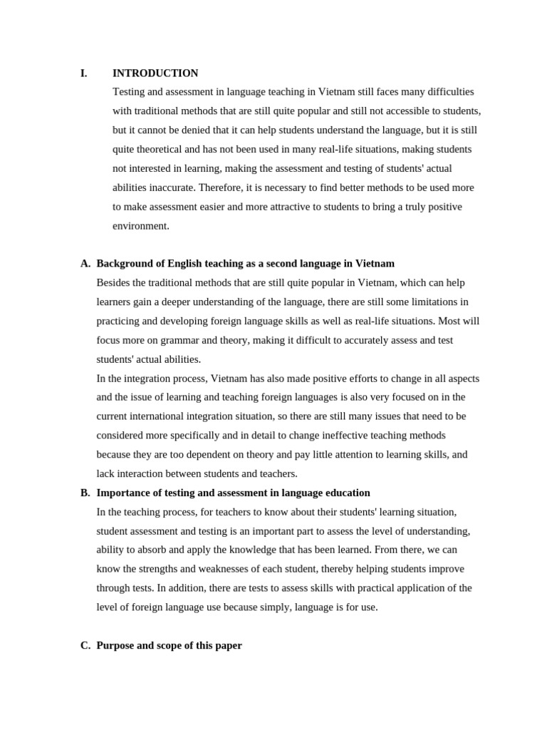 INTRODUCTION | PDF | Educational Assessment | Learning