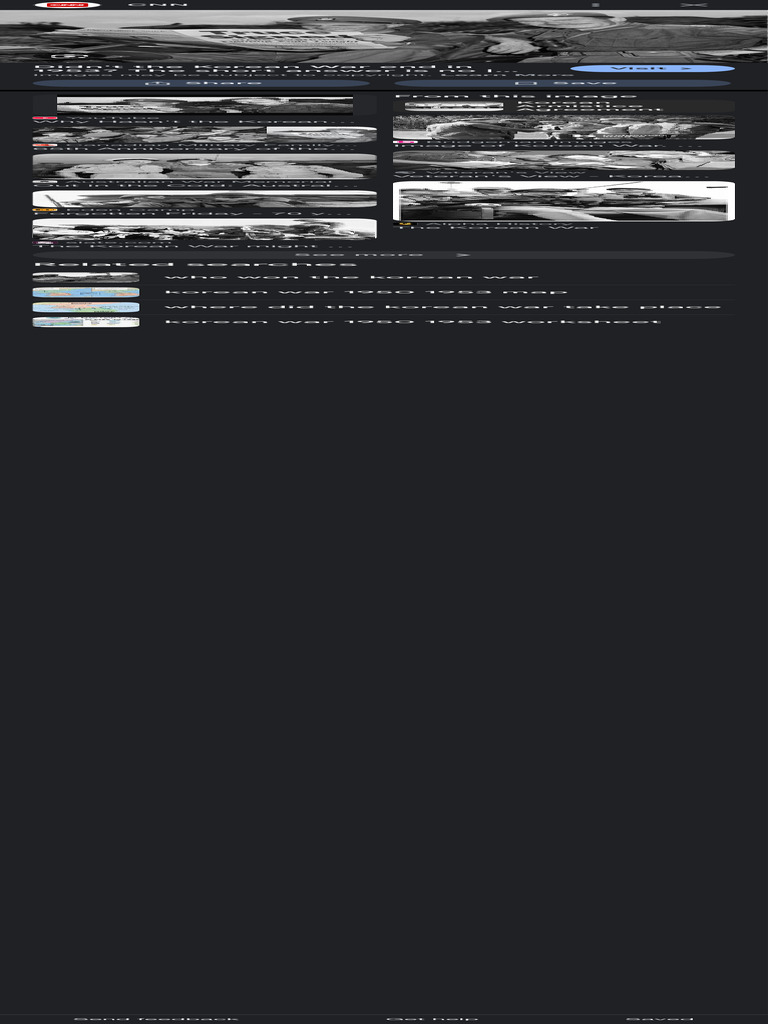 How Did The Korean War End - Google Search | PDF