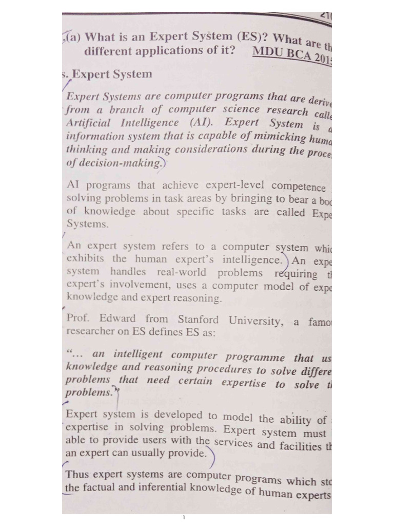 expert system | PDF