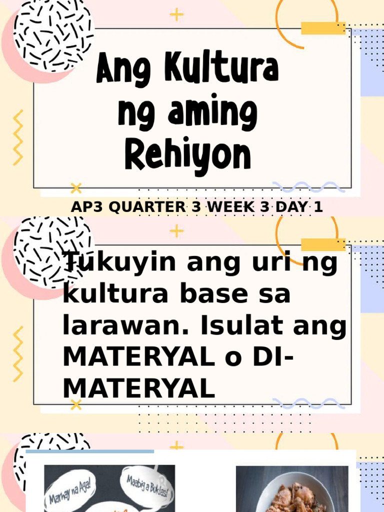 Ap3 Quarter 3 Week 3 Day 1 | PDF