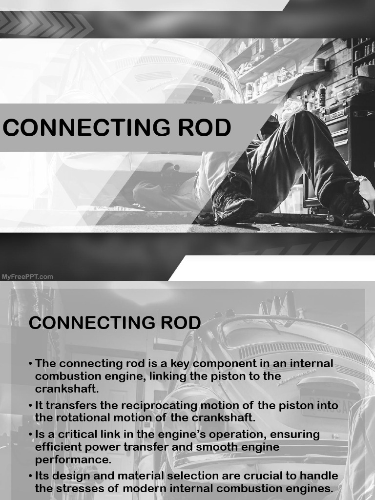 CONNECTING ROD | PDF | Piston | Engines
