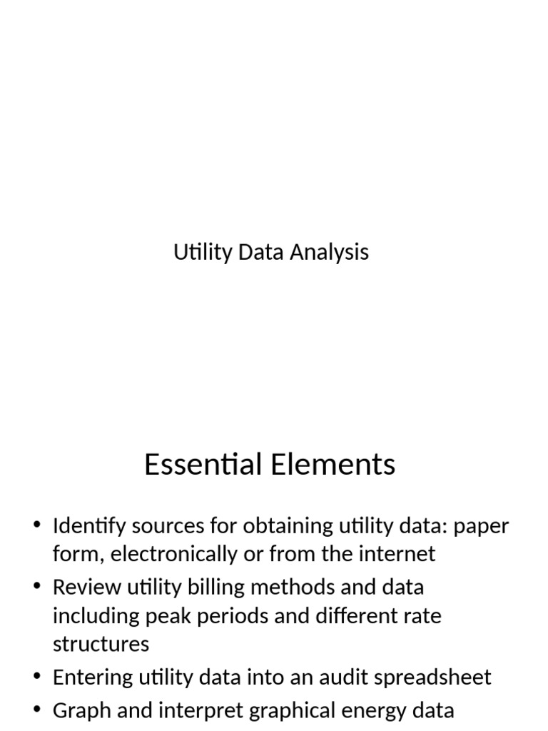 Utility Data Analysis | PDF | Energy Conservation | Lighting