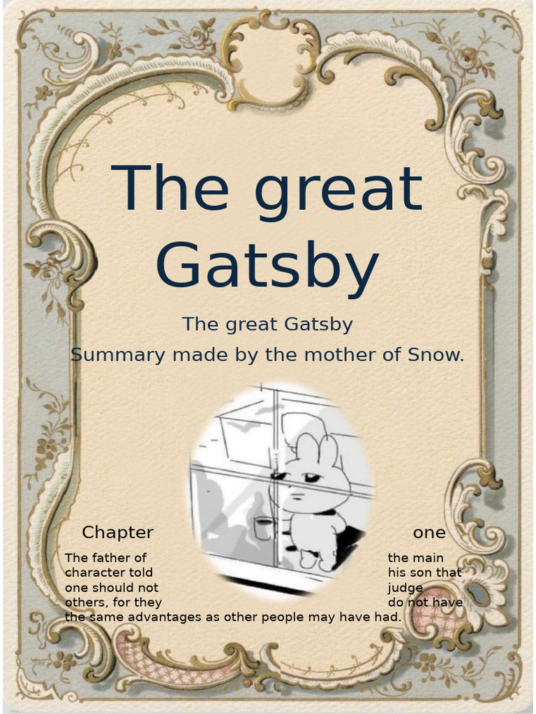 The Great Gatsby | PDF