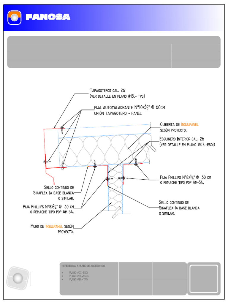 C 002 Corte Longitudinal Union Muro Cubierta | PDF
