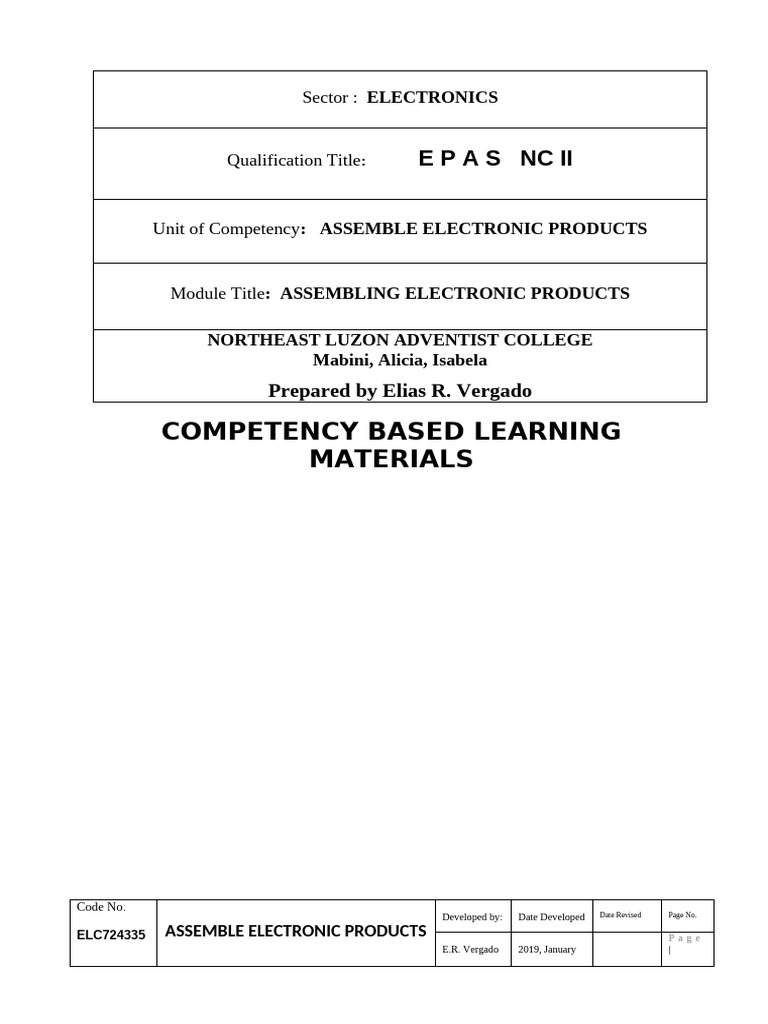CBLM - Assemble Night Switch Circuit | PDF | Capacitor | Inductor
