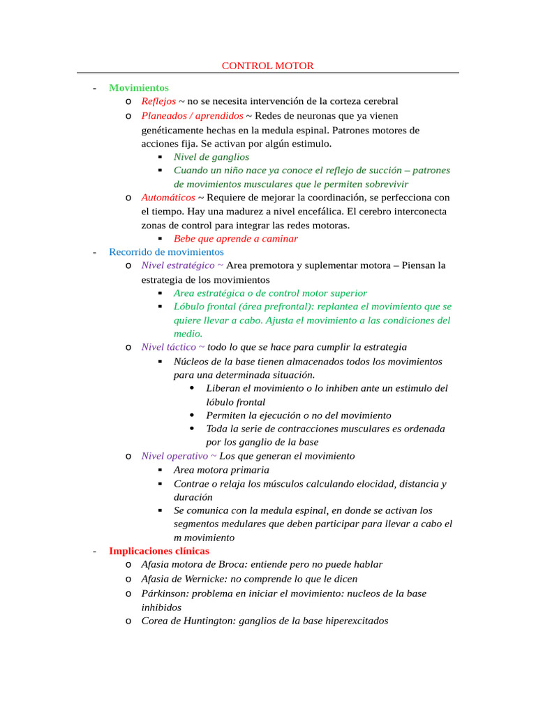 Control Motor ?? | PDF