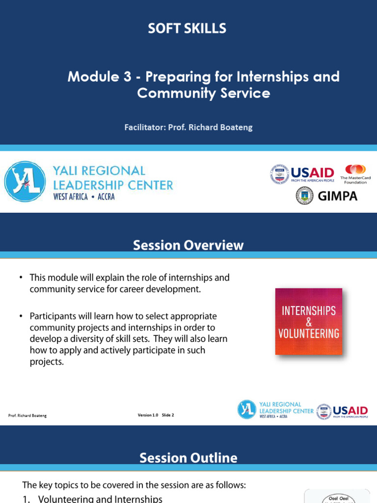 Volunteering and Internship | PDF | Internship | Job Hunting