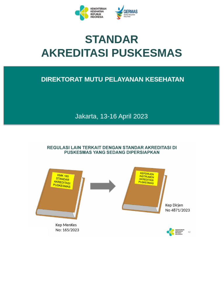 Perencanaan Dan Akses Dlm Standar Akreditasi Puskesmas (1) | PDF