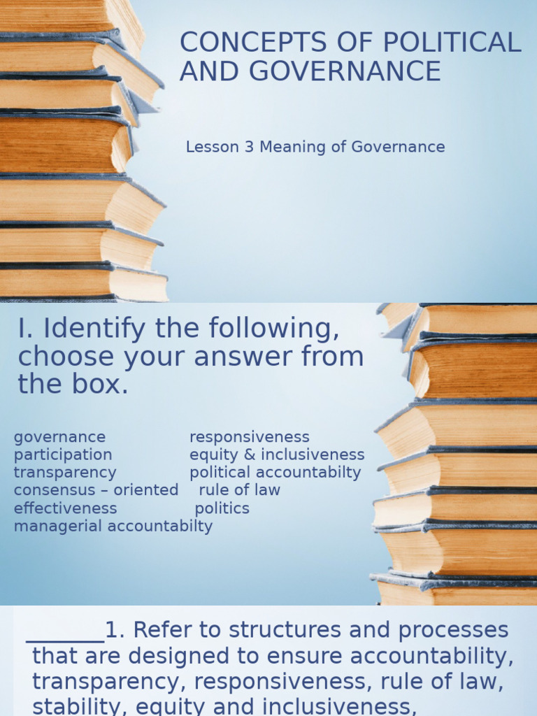 UNIT 1 LESSON 3 | PDF