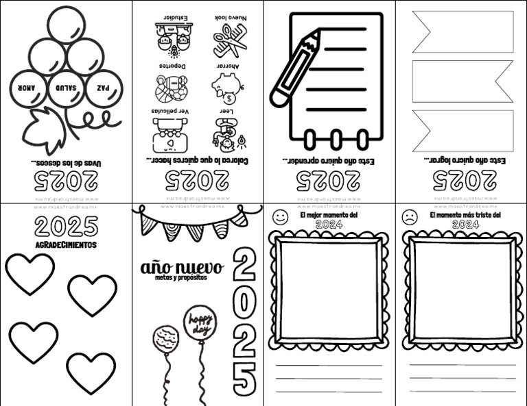 Mini Librito Año Nuevo PDF | PDF