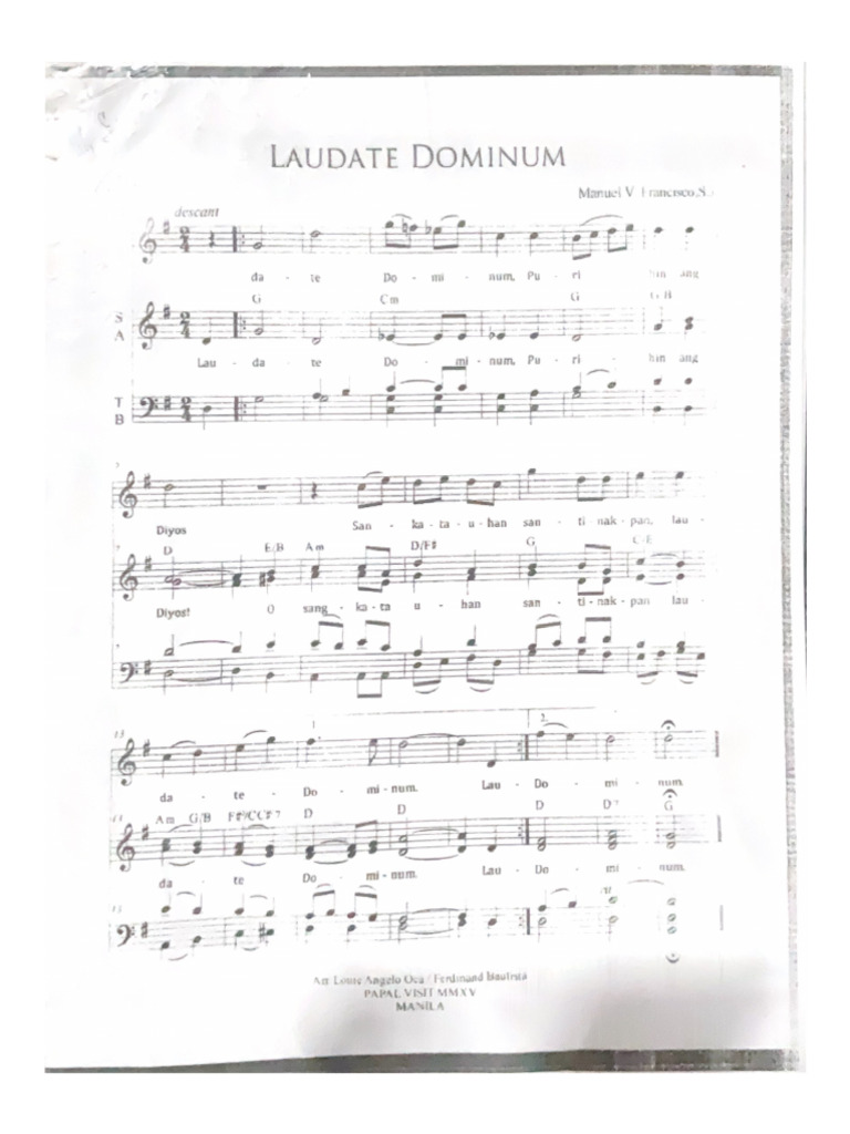 Laudate Dominum | PDF