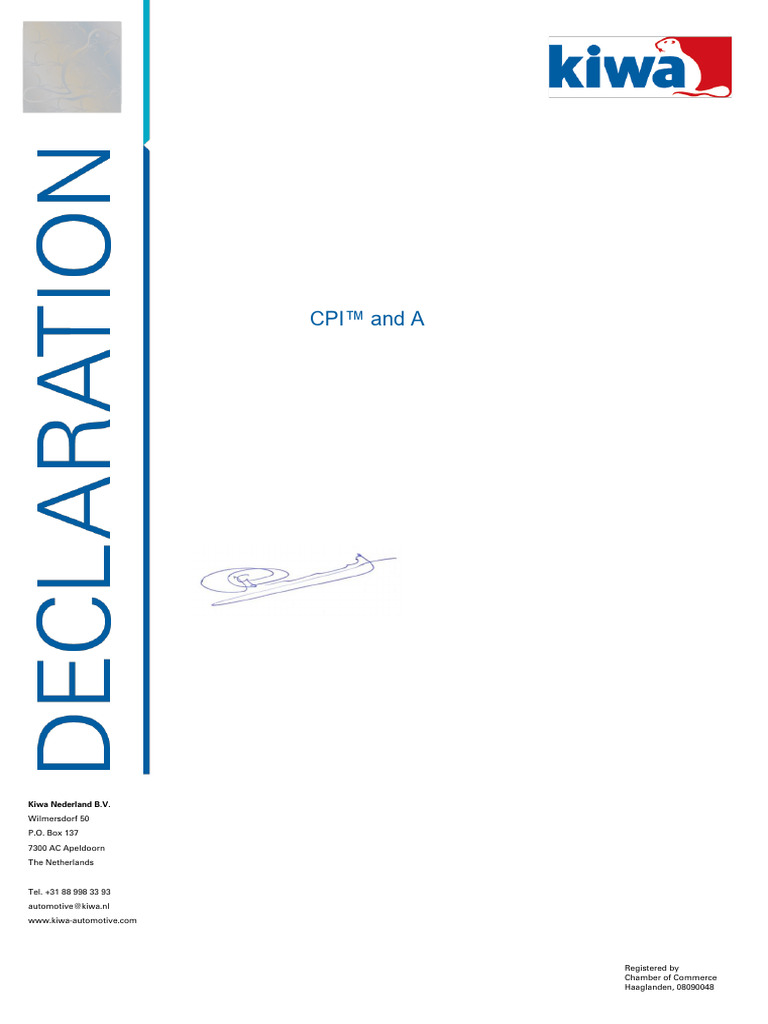 A LOK and CPI Tube Fittings ECE R110 - Compliance | PDF