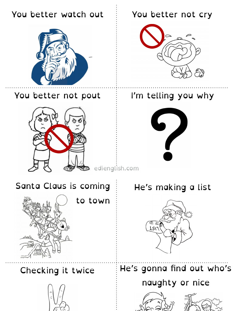 Santa Claus Is Coming To Town | PDF