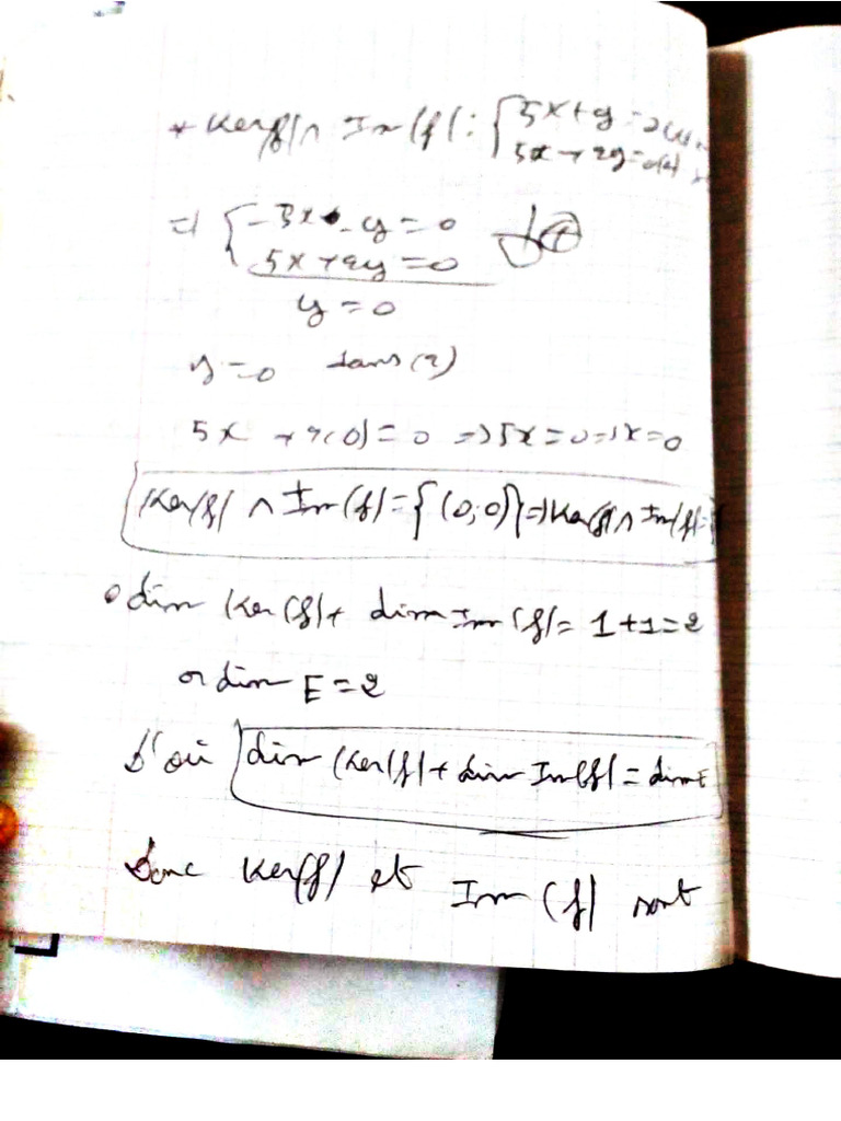 Cours Mathématiques Série D Terminal | PDF