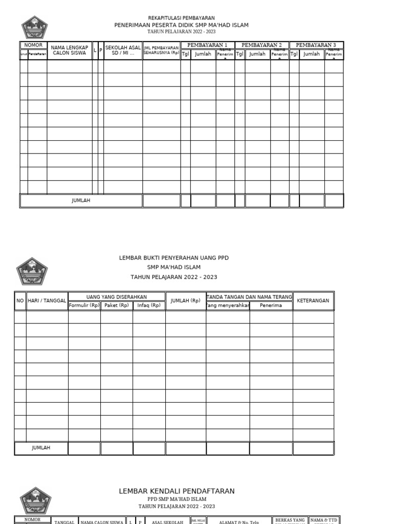 lembar kendali ppd | PDF