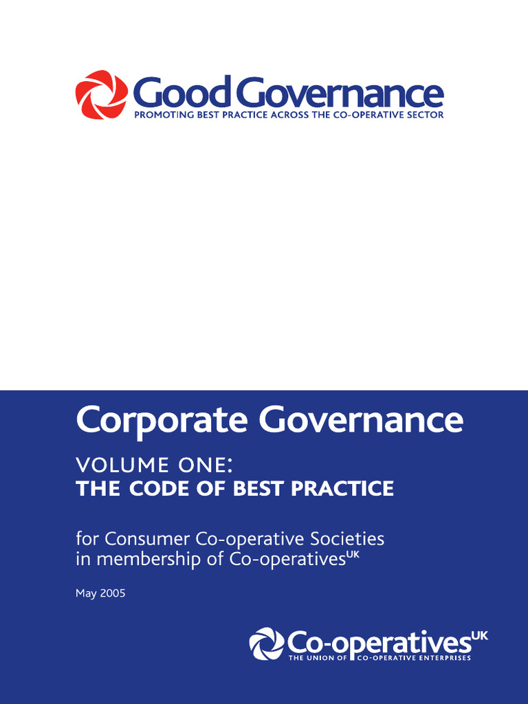 Volume 1 - The Corporate Governance Code of Best Practice | PDF ...