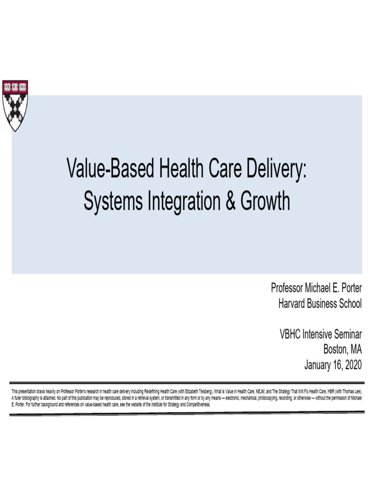2020 System Integration Porter | PDF | Hospital | Primary Care