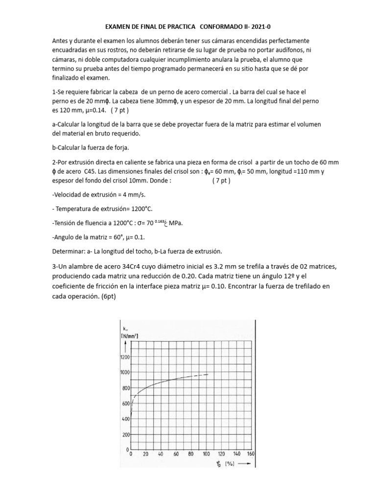 Examen de Practica Final Conformado Ii | PDF