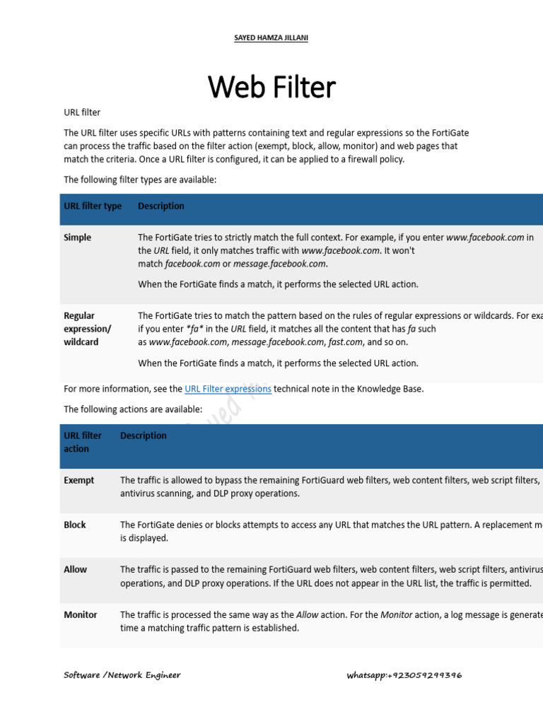 Web Filter FortiGate 1736793125 | PDF | Proxy Server | World Wide Web