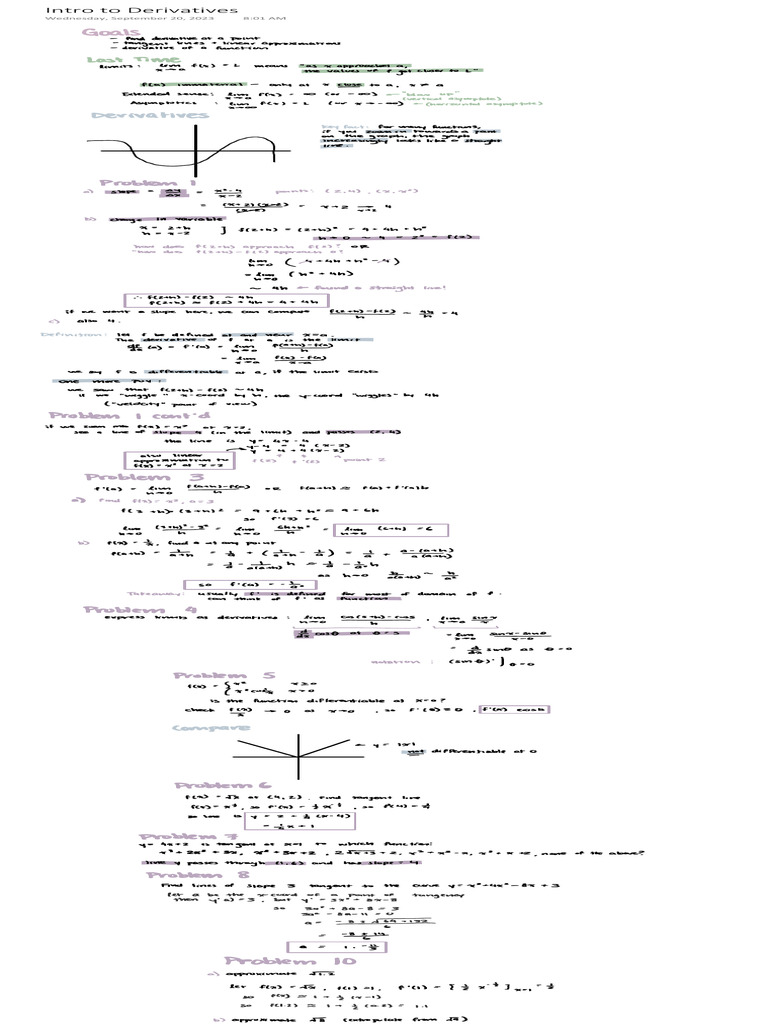Intro to Derivatives | PDF