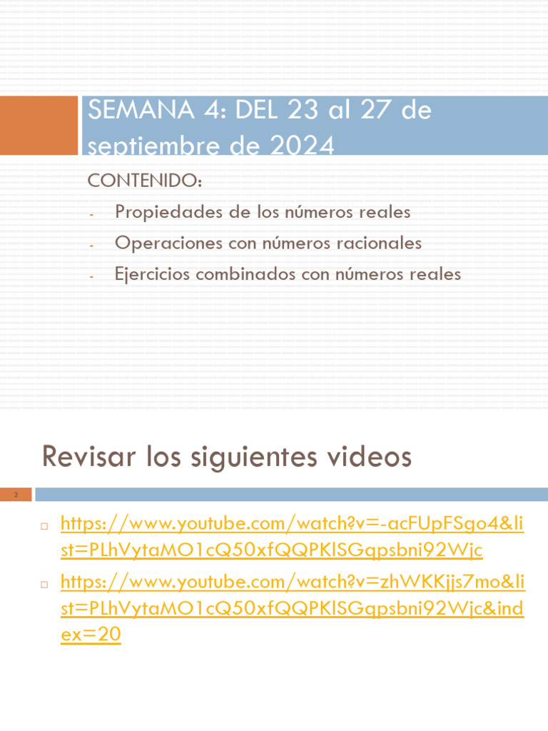 Los N-Meros Reales - 2 | PDF