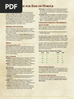 Crooked Moon - Character Sheet | PDF | Role Playing Games | Tabletop Games