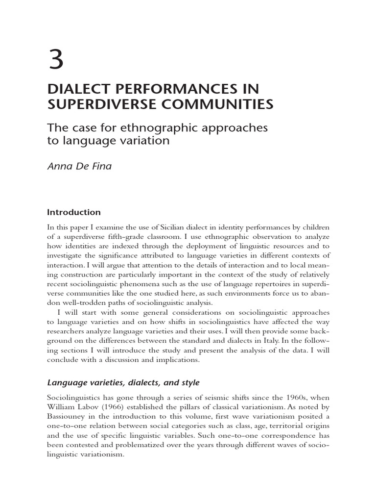 BassiouneyReem 2017 3DialectPerformancesI IdentityAndDialectPer | PDF ...