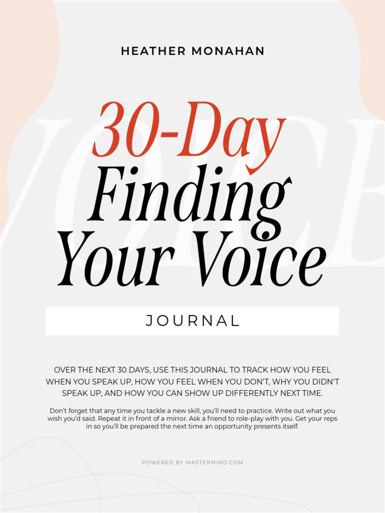 MMO November - 30 Day Journal FINAL | PDF