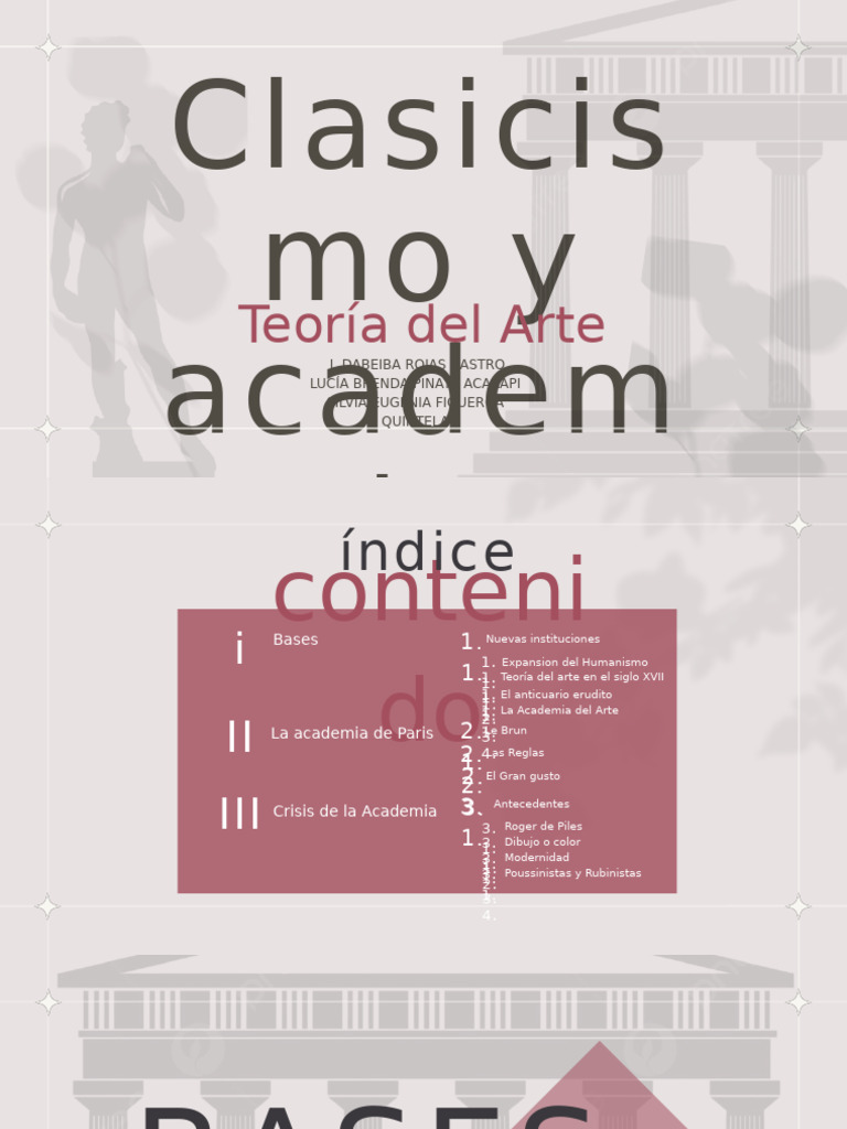 Teoria Clasicismo | PDF | Renacimiento