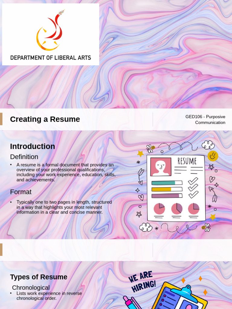 Writing a Resume | PDF | Résumé