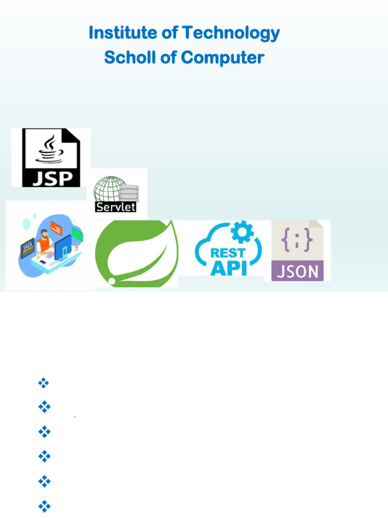 Chapter 05 Servlets-V2 | PDF | Java (Programming Language) | Web Server