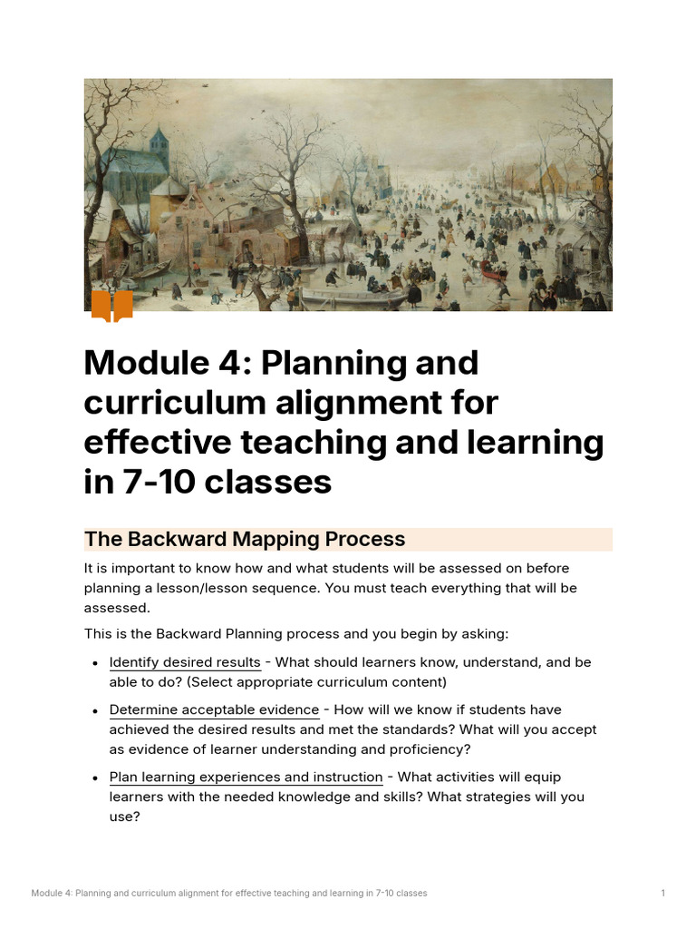 Curriculum Alignment for Effective Teaching | PDF | Curriculum | Learning