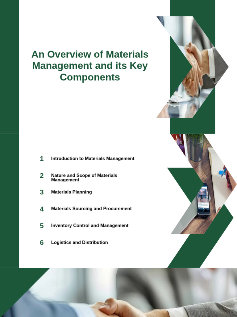 Inventory Management, Intro To Materials Management | PDF | Supply ...