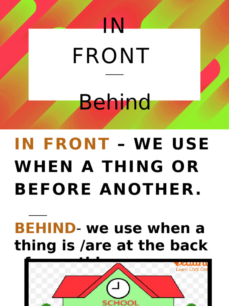 In Front and Behind | PDF