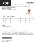 Eye Fitness Certificate Form for TNPSC | PDF