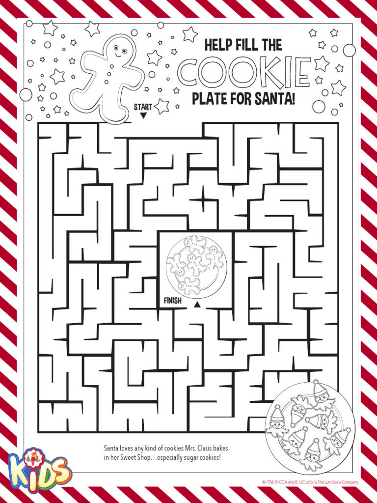 Elf Maze Christmas 3 | PDF