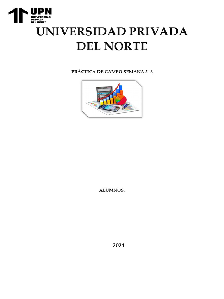 Trabajo de Campo Semana 5 - 8 | PDF