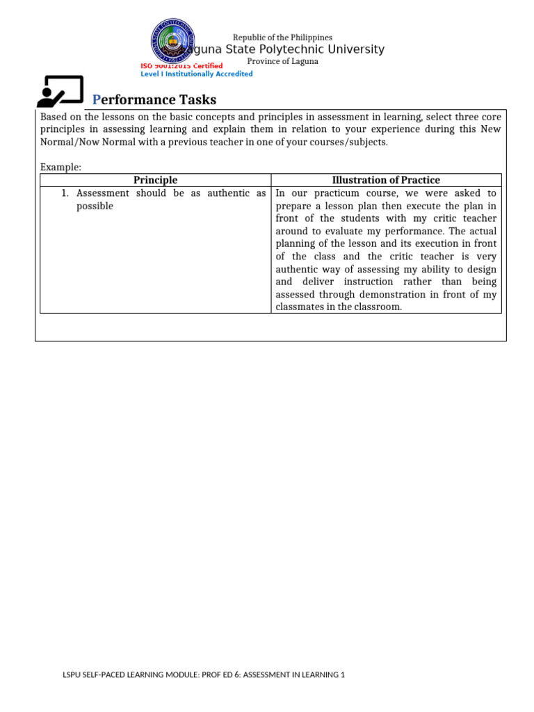 Julie Ann L. Lofranco - Prof Ed 6-MODULE 1 | PDF | Thought | Teachers