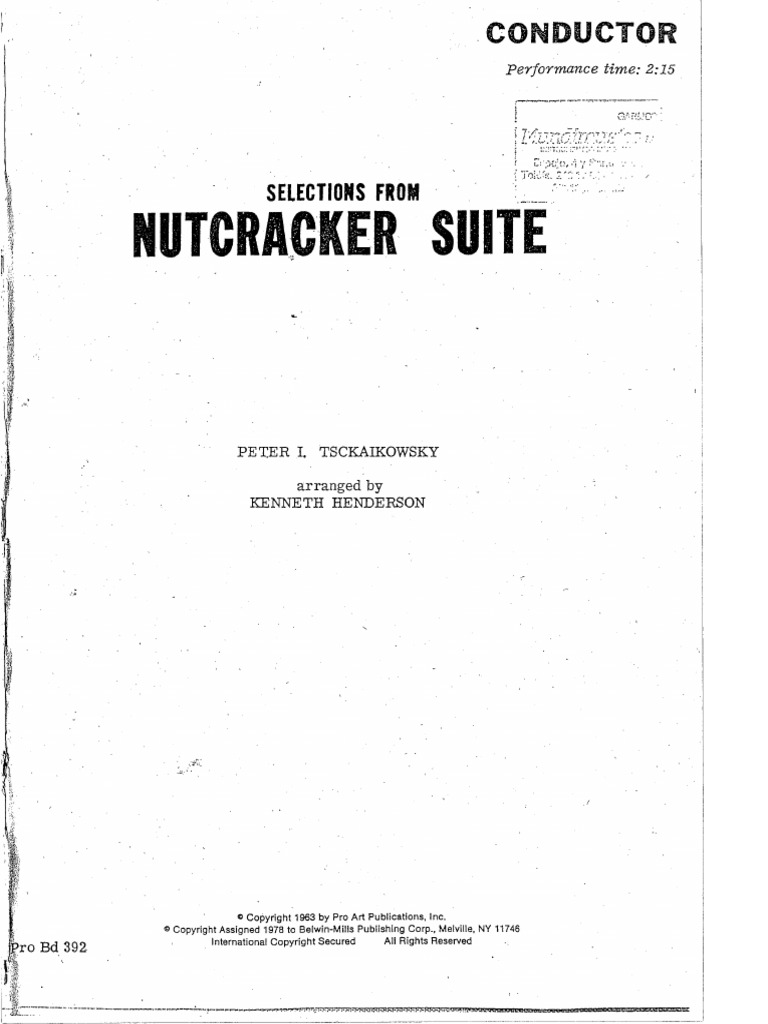 Nutcracker Suite | PDF