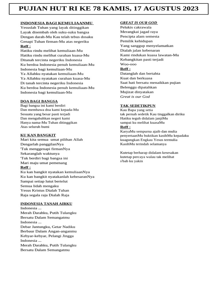 KKR 15 MEI 2023 | PDF