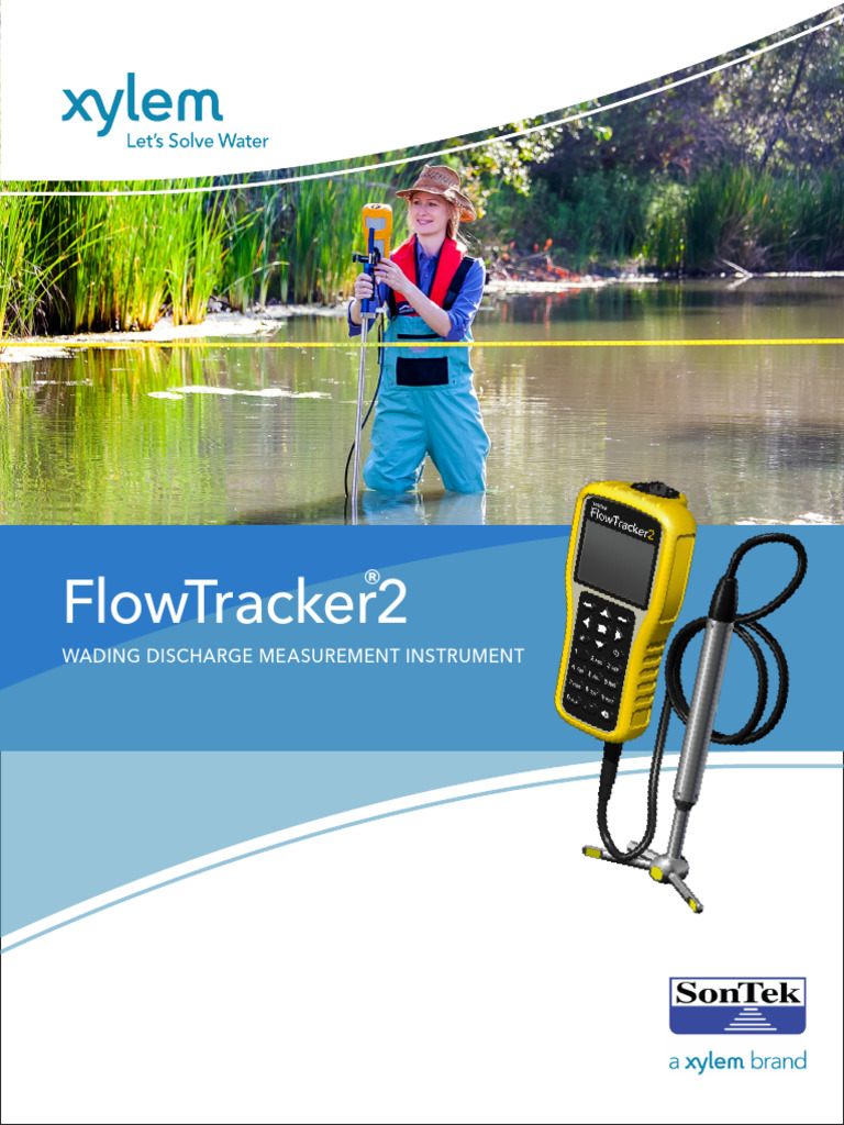 SONTEK FlowTracker2 Acoustic Doppler Velocimeter | PDF | Usb | Computing