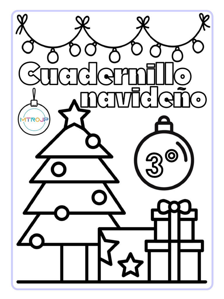 Cuadernillo Navideño 3° | PDF | Navidad | Eventos de diciembre