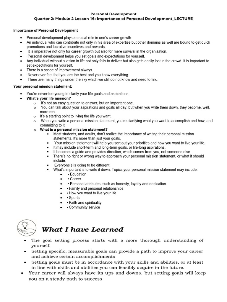 Perdev Q2 Lesson16 Lecture | PDF | Social Psychology
