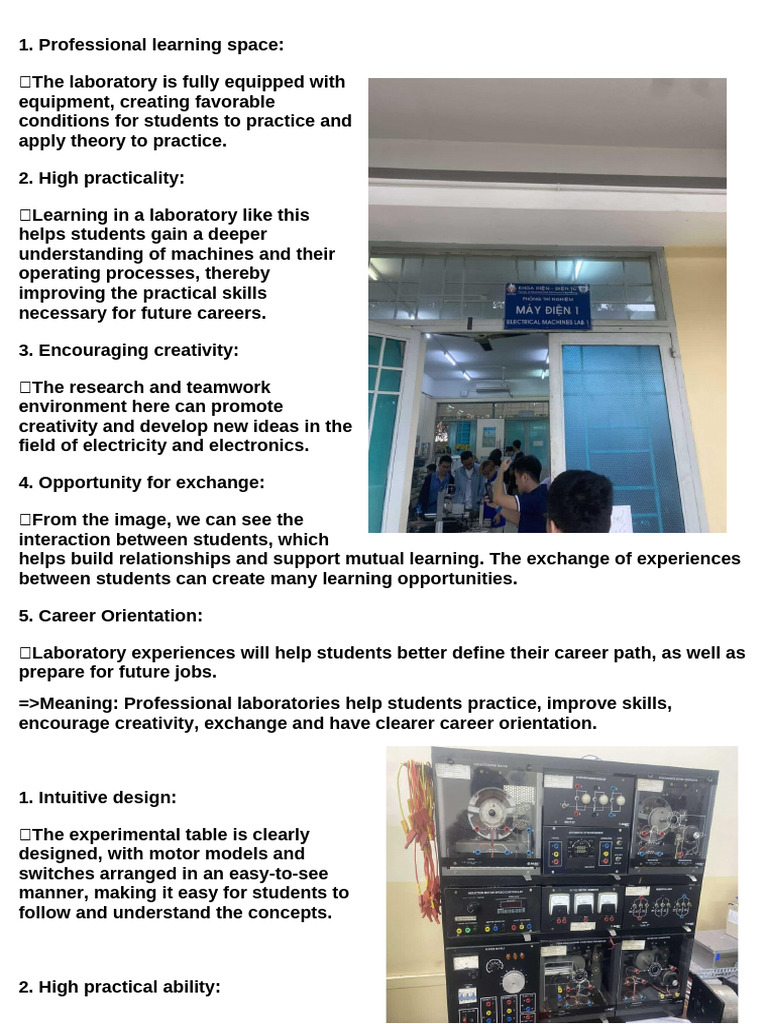 Enhancing Skills in Electrical Engineering Labs | PDF | Learning | Automation