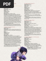 NARUTO Jutsu Guide | PDF | Ninja | Nature