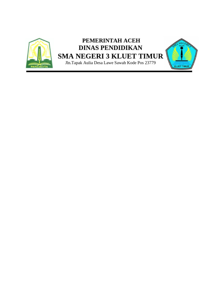KOP DAN LOGO SMA | PDF