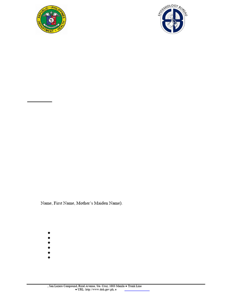 Household Profiling Instructions | PDF | Toilet