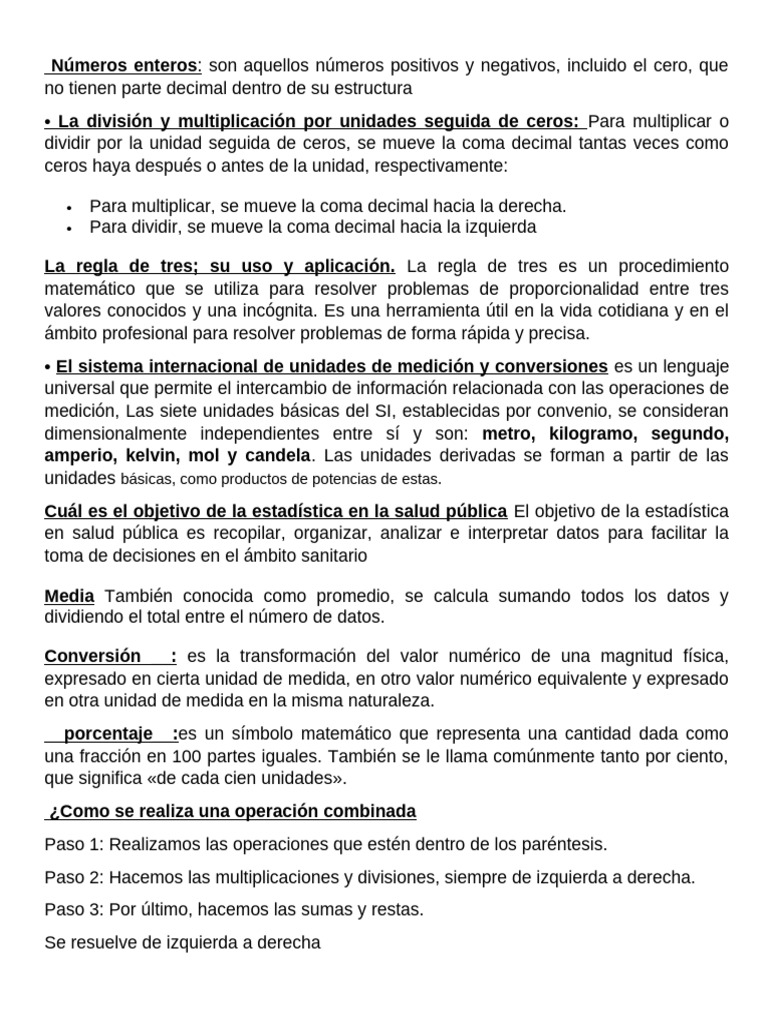 cuestionario temas 1, 2 y 3 de matematicas | PDF