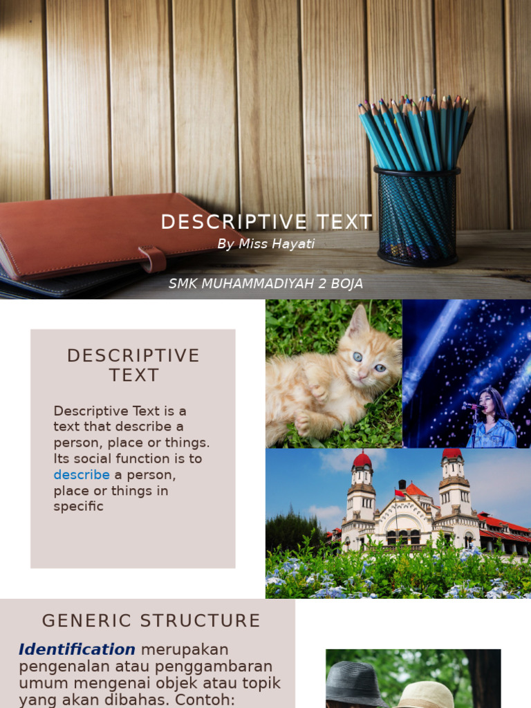 Descriptive Text | PDF